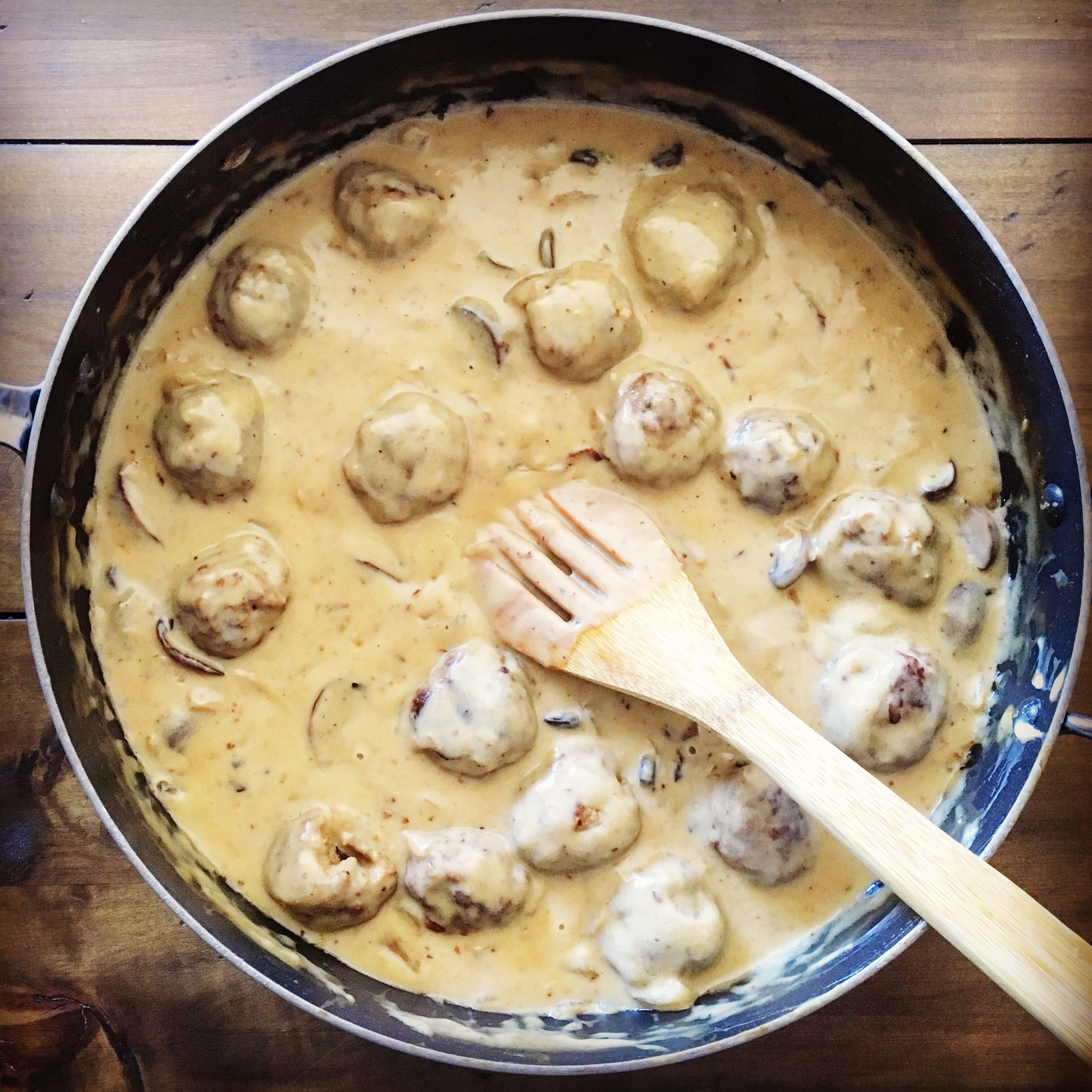 Spaghetti + Meatball Stroganoff – Food Snob