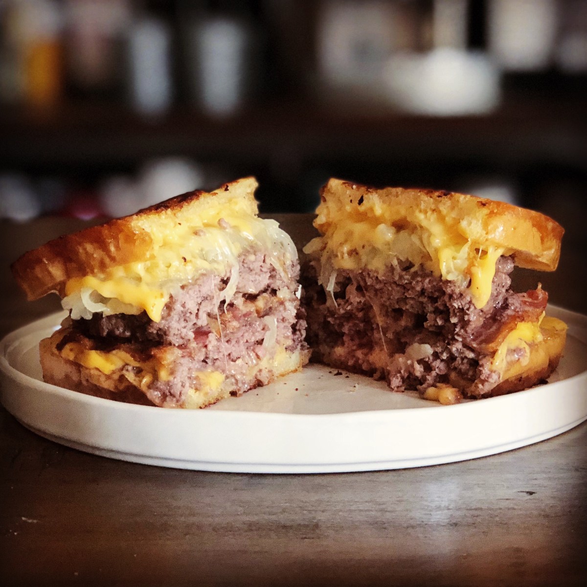 The Ultimate Double Decker Frisco Burger – Food Snob