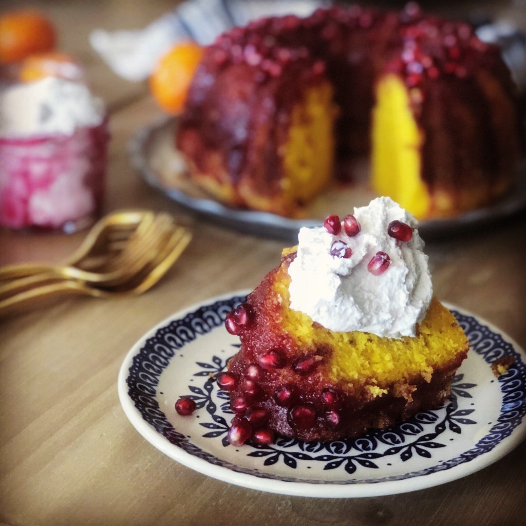 Clementine Pomegranate Olive Oil Bundt Cake – Food Snob